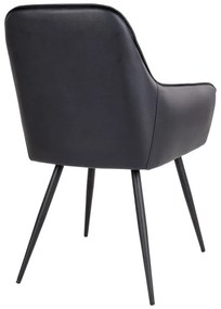 Designová jídelní židle Gracelyn, černá