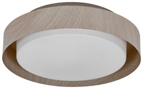 Osram - Stropní svítidlo ORBIS MADRID 2xE27/10W/230V pr. 29 cm dekor dřeva