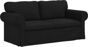 Set pohovek 2 ks Černá textil 3407532