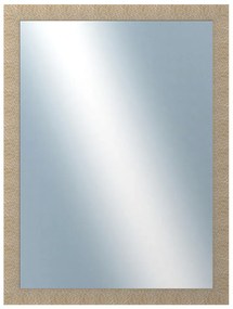 DANTIK - Zarámované zrcadlo - rozměr s rámem cca 60x80 cm z lišty Golf Champagne (2490)