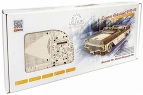Ugears 3D dřevěné mechanické puzzle VM-05 Kabriolet snů
