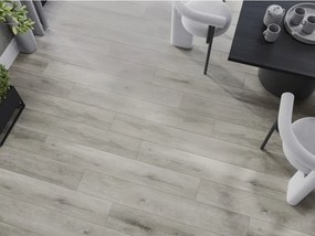 Mexen Boone vzorek vinylových panelů SPC 6,5 mm, podložka IXPE 1,5 mm, 4 V-drážka, Dub - F1054-S