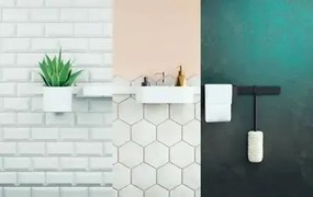 Hansgrohe WallStoris - Háček 2 ks matná černá