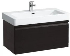 Laufen Pro S - Umyvadlová skříňka, 810x450x390 mm, 1 zásuvka, wenge H4835020964231