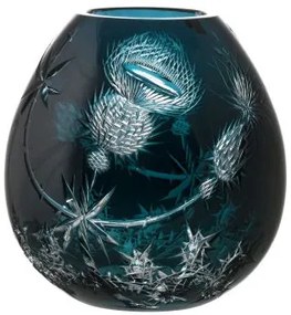 Váza Thistle II, barva azurová, výška 280 mm