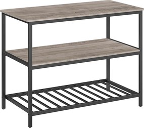 Kuchyňský regál Vasagle Reedo dub/černý