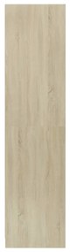 Šatní skříň Mapleton - dřevotříska - 50x50x200 cm | dub sonoma