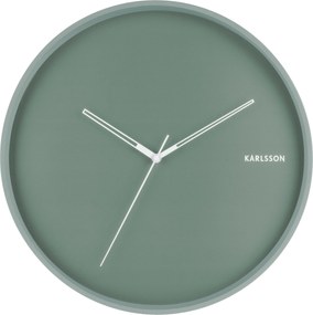 Nástěnné hodiny Hue zelené