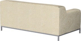 Potah na pohovku IKEA  Kramfors 2-místná barva béžová látka lesklé, pletený vzor, vzorované