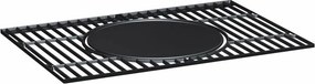 Avenberg Multifunkční BBQ gril Genius + litinový rošt + tál + pizza kámen, 70 x 103 x 105 cm