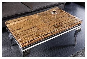 Massive home | Konferenční stolek MODERN BAROCK BARRACUDA 100cm chrom