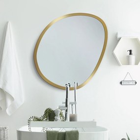 Zrcadlo Harry Gold Rozměr: 67 x 70 cm
