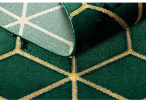 Dywany Luszczow Kusový koberec EMERALD EXCLUSIVE 1014 krychle lahvově zelená / zlato Rozměr koberce: 180 x 270 cm