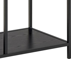 Knihovna SEAFORD I 185 cm černá