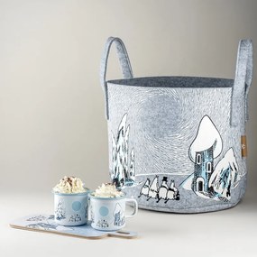 Úložný koš Moomin Snowy Valley 30l