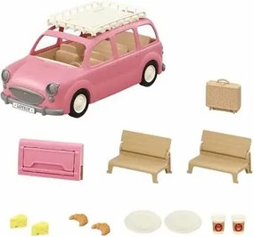 Sylvanian Families Rodinné auto růžové Van / od 3 let