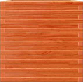 Zahradní truhlík voskově hnědý 70x70x68,5 cm masivní borovice 3282476