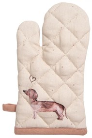 Dětská chňapka s jezevčíkem Dachshund Love – 12x21 cm