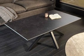 Keramický konferenčný stolík Fabrico 100 cm antracitový