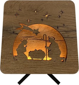 Li-Go "Betlém" lampa 19x19 cm provedení povrchu: dub světlý