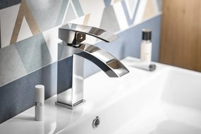 Sapho Sapho, GINKO podomítková umyvadlová baterie, černá matná, 1101-07B