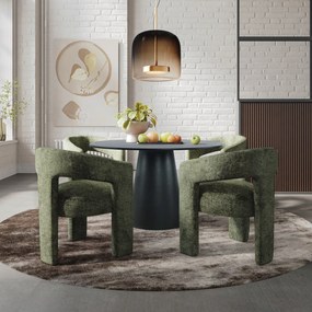 Designové čalouněné jídelní křeslo Leith - výběr z 18 provedení