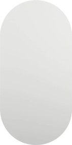 Zrcadlo s LED světly 80 x 40 cm sklo oválné 3102975