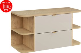 Comad Koupelnová skříňka pod deskové umyvadlo SET-DC B Cremona 100 kašmír/dub cremona