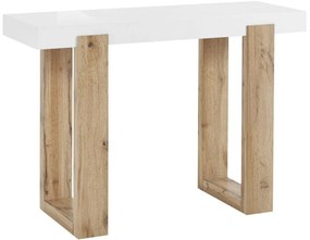 Danish style Odkládací stolek Solide, 110 cm, bílá