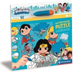 Clementoni PUZZLE s malováním vodou Water Magic: DC Super Friends / 15