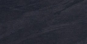 Mexen Netiva Nero lesklá slinutá dlažba rekt. G1, podlahová a nástěnná dlaždice 120 x 60 cm, matná - TL316-120-060-04