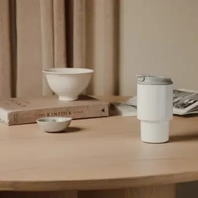 Vinga Nagano bílá / Termohrnek / nerezová ocel / 350 ml