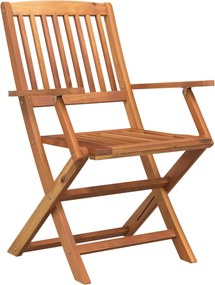 5dílný zahradní jídelní set masivní akáciové dřevo 3152901