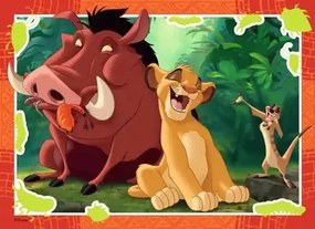 Ravensburger Disney: Lví král / 4x42 dílků / od 4 let