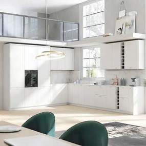 Kuchyňská linka SORENTO bb | 450x395 cm | bílá/bílá