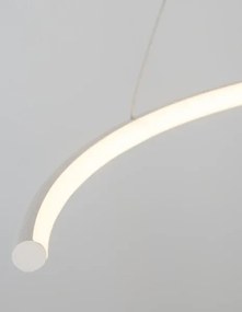LED lustr Breda 70 bílé