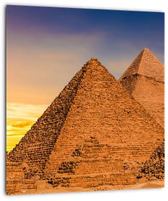 Obraz - Egyptské pyramidy (30x30 cm)