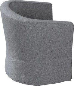 Potah na křeslo IKEA Ektorp Tullsta barva šedá látka pletený vzor