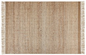 Jutový koberec 160 x 230 cm béžový ABANA Beliani