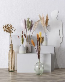 Větvička pampové trávy 90cm cream