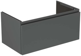 Ideal Standard Finesse - Umyvadlová skříňka, 80x44x38 cm, 1 zásuvka, matný antracit E3383Y2