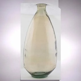 Váza ADOBE, 80cm|25L, lahvově hnědá|kouřová|Vidrios San Miguel|Recycled Glass