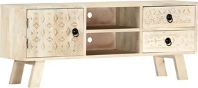 TV stolek 110 x 30 x 44 cm masivní mangovníkové dřevo 282869