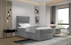 Boxspring FILIPE 90/200 (látka Monolith 84)