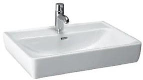 Laufen Pro - Umyvadlo, 55x48 cm, 1 otvor pro baterii, bílá H8179510001041