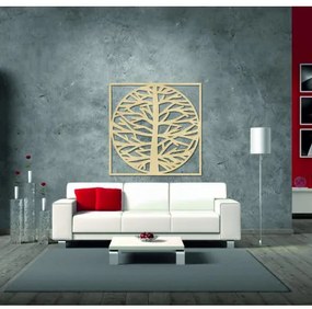 Nástěnná malba strom v rámu I SENTOP PR0372-A  plywood tree of life
