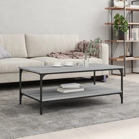 vidaXL Konferenční stolek 100 x 55 x 40 cm kompozitní dřevo [832837] Barva: šedá sonoma