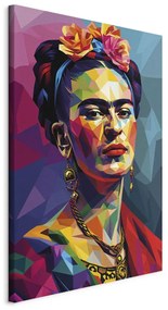 Frida Kahlo - A Geometric Portrait of the Painter in the Style of Picasso [Large Format]