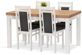 Jídelní sestava NINA stůl + 4 židle