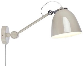 Markslöjd 108964 - Nástěnná lampa TILT 1xE27/60W/230V šedá